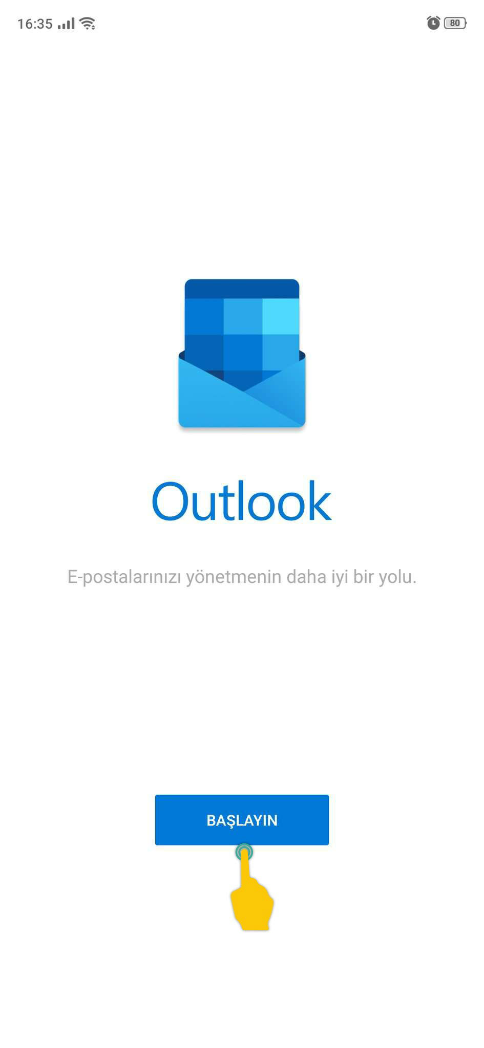 Outlook İOS ve Android Kurulumu - Nano Medya